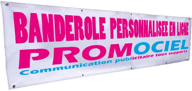BANDEROL EN BACHE - 2B PUB